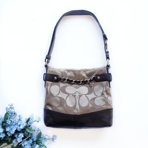 Coach | Bags | Coach Signature Chain Duffle Crossbody Bag | Poshmark